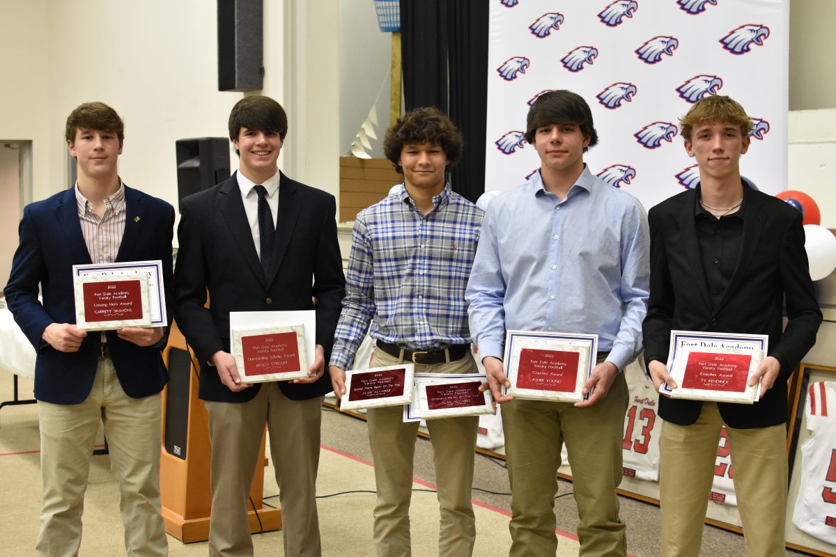 Eagle football players receive awards – The Greenville Standard