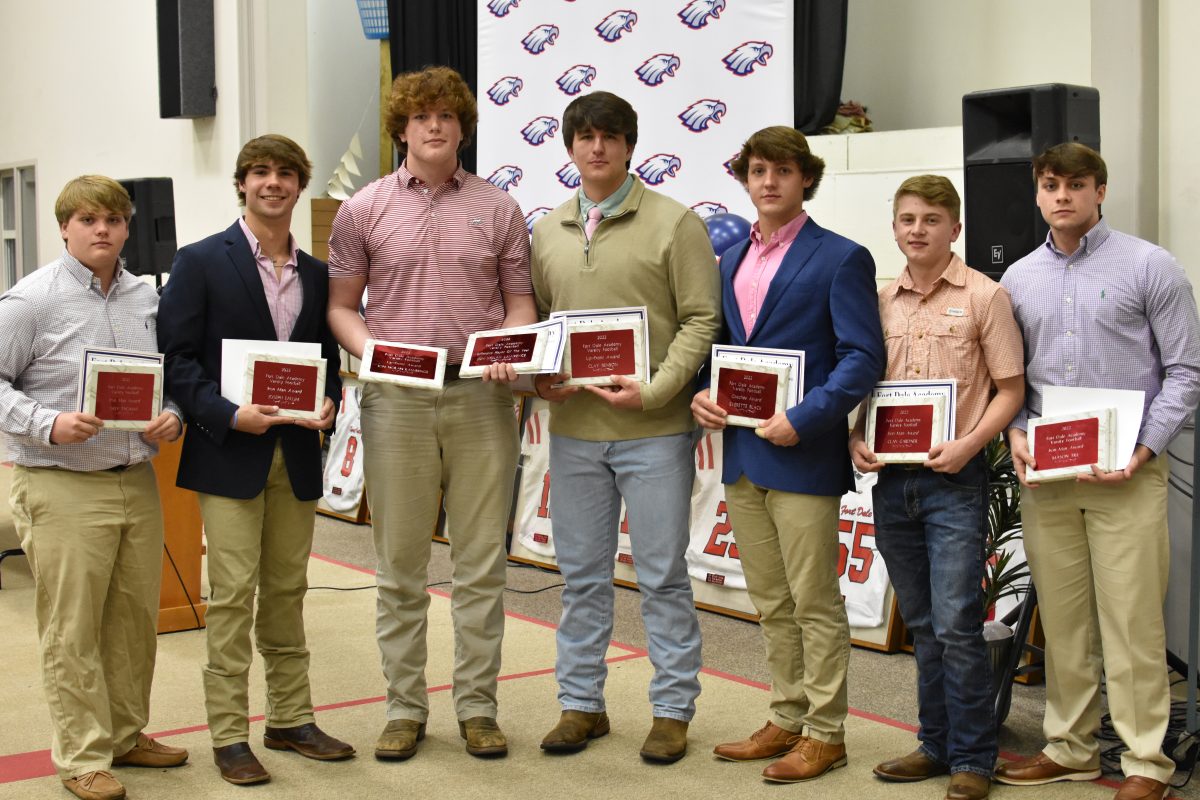 Eagle football players receive awards – The Greenville Standard
